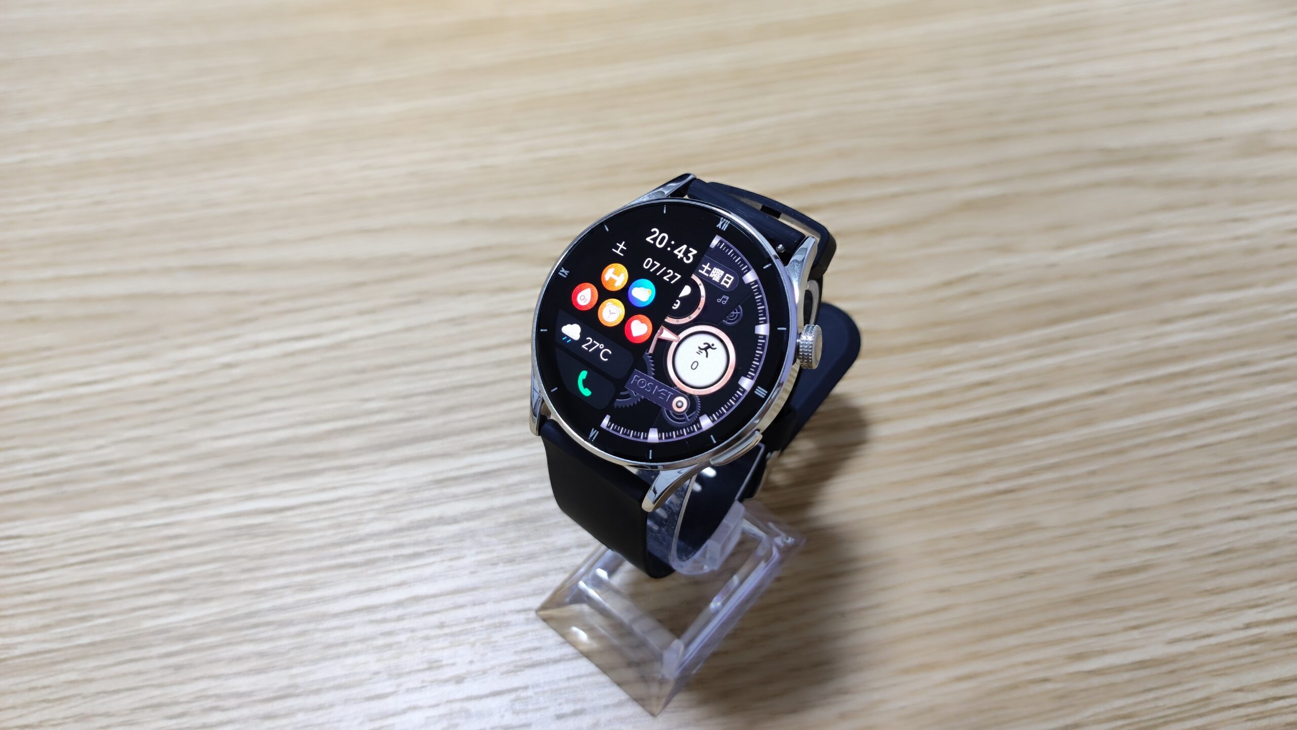 FOSMET QS40一万円以下でしっかり使えるおすすめスマートウォッチ実機レビュー｜モズログ